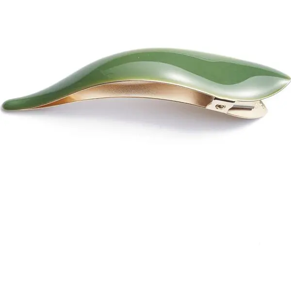 FICCARE Maximas Silky Hair Clip - Maximas Silky Green/gold