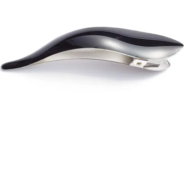 FICCARE Maximas Silky Hair Clip - Silky Black/silver