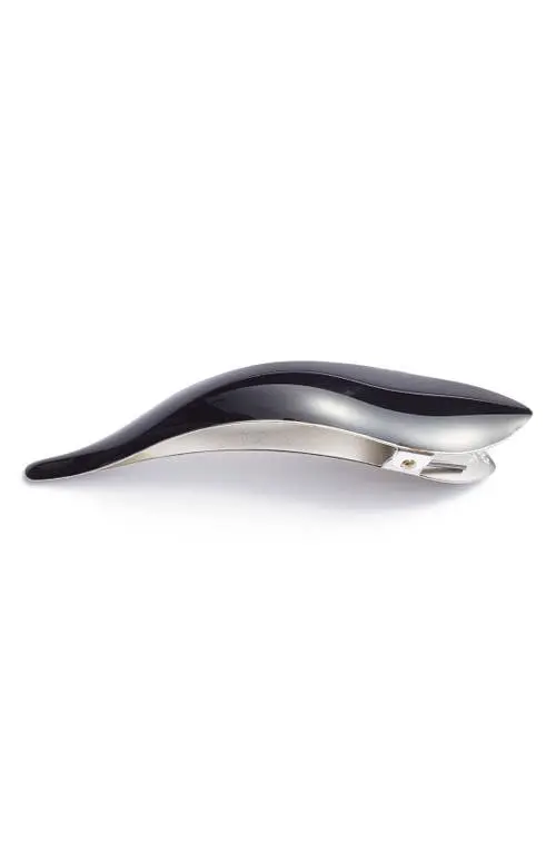 FICCARE Maximas Silky Hair Clip - Silky Black/silver