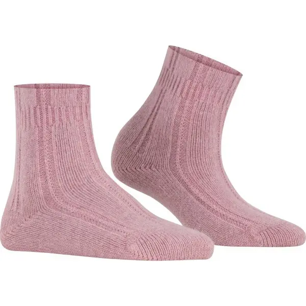 Falke Knit Bed Socks - Brick