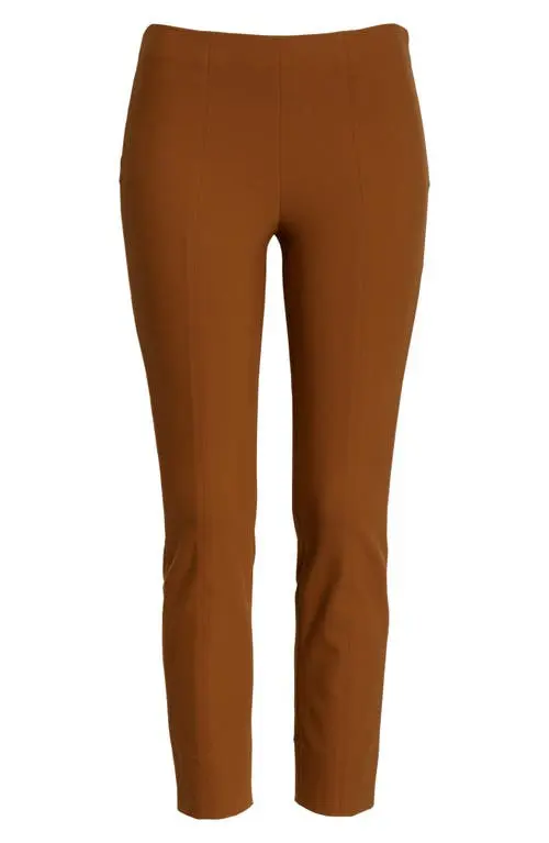 Vince Stitch Front Seam Leggings - Dark Bronze
