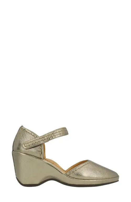 L'AMOUR DES PIEDS Orva Wedge Sandal - Hematite