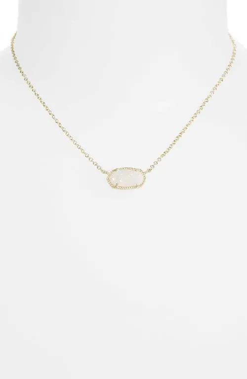 Kendra Scott Elisa Pendant Necklace - Iridescent