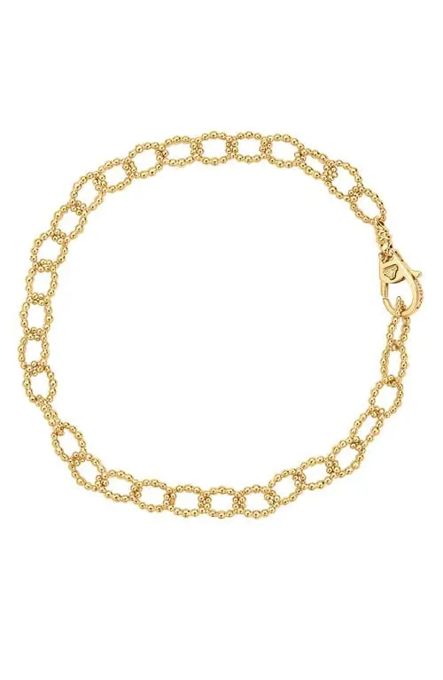 Lagos Caviar 18k Link Bracelet