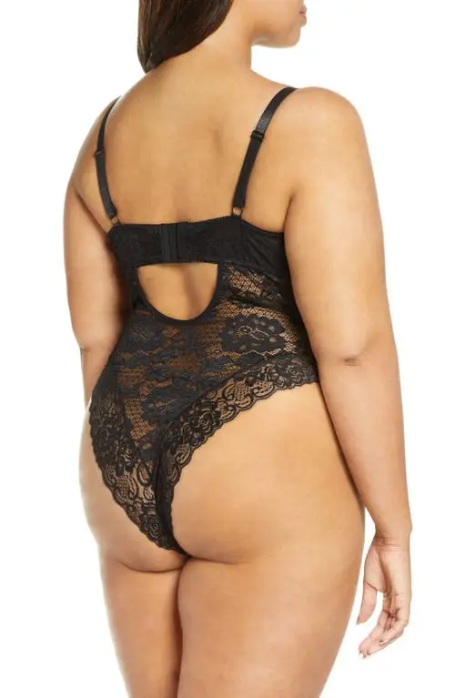 OH LA LA CHERI High Leg Underwire Lace Teddy