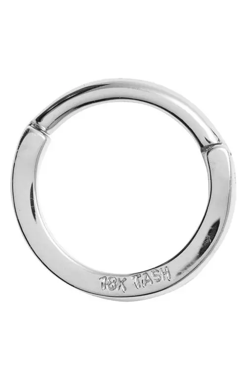 MARIA TASH 16-gauge Diamond Eternity Clicker Earring