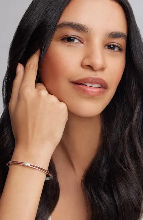 Lagos Caviar Icon Beaded Bangle Bracelet