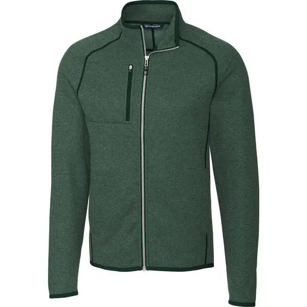 Cutter & Buck Mainsail Full Zip Jacket - Hunter Heather