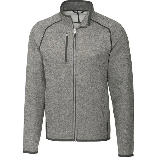 Cutter & Buck Mainsail Full Zip Jacket - Polished Heather
