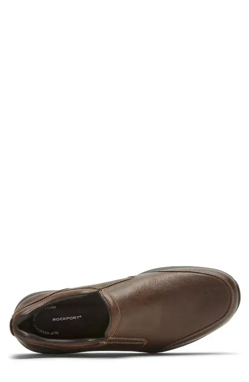Rockport Slip-on Loafers - Brown Leather