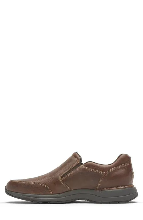 Rockport Slip-on Loafers - Brown Leather