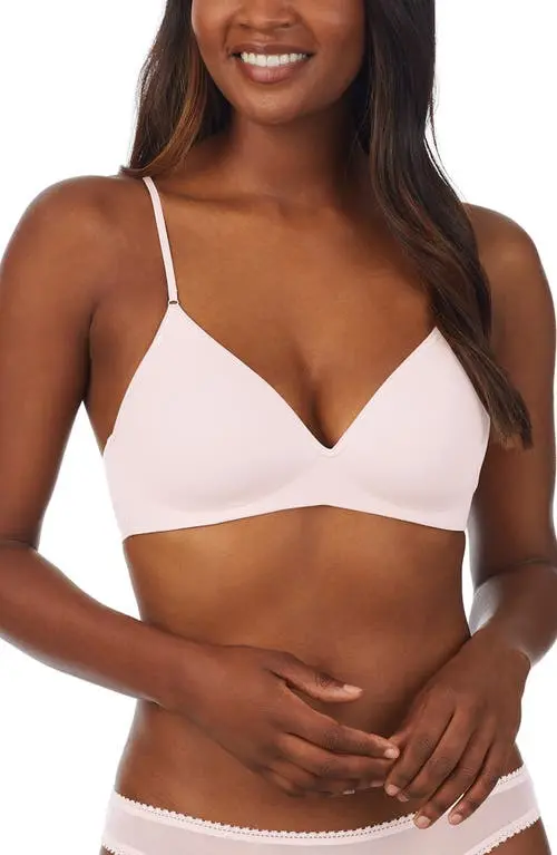 ON GOSSAMER Next To Nothing Wireless Bra - Mauve Chal