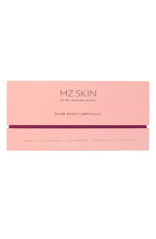 MZ SKIN Glow Boost Ampoules