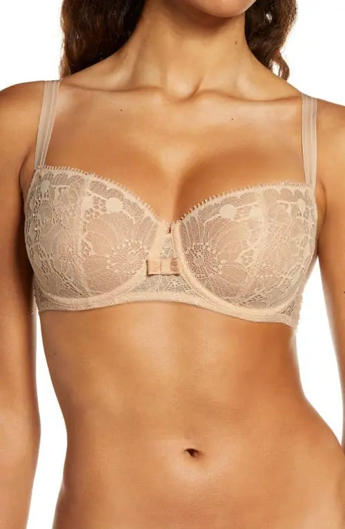 Chantelle Day To Night Underwire Demi Bra - Nude Blush