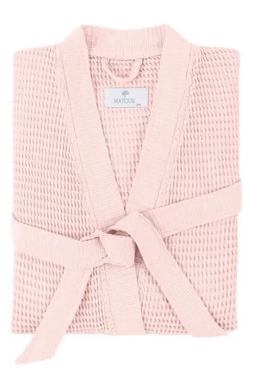 MATOUK Kiran Robe - Blush