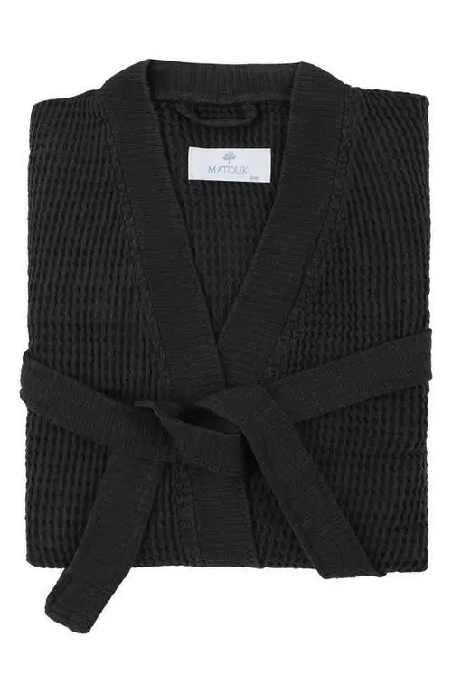 MATOUK Kiran Robe - Carbon