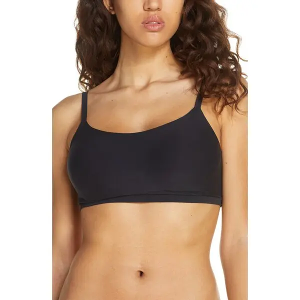 Chantelle Soft Stretch Scoop Padded Bralette - Black