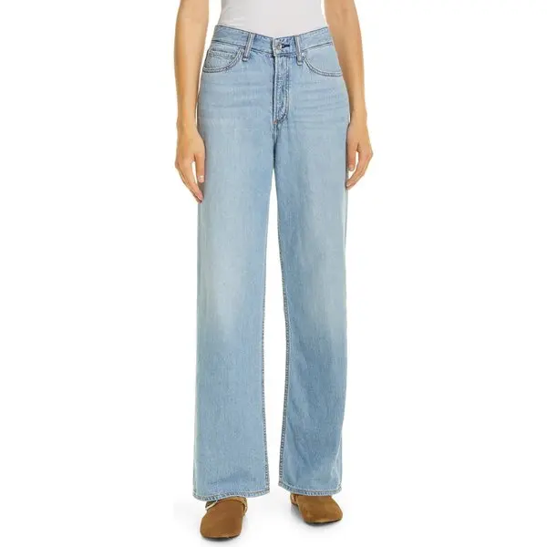 Rag & Bone Logan Wide Leg Jeans