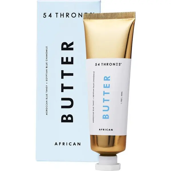 54 THRONES African Beauty Butterintensive Dry Skin Treatment In Kenyan Hibiscus + Moroccan Rose - Blue Tansy Chamomile Butter