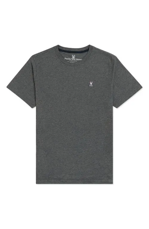 Psycho Bunny Classic Crewneck T-shirt - Heather Storm