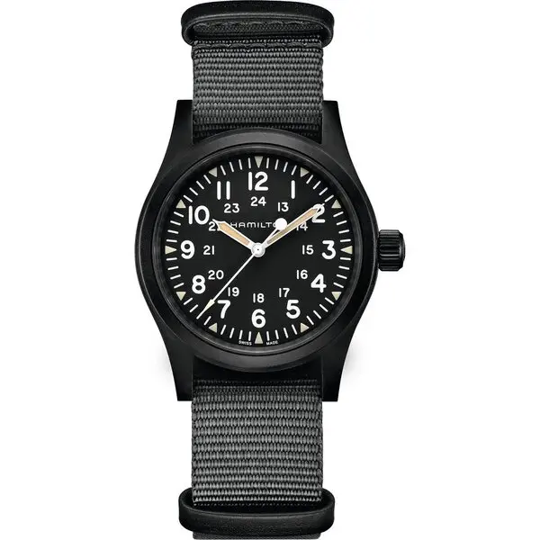 Hamilton Khaki Field Watch - Grey/silver