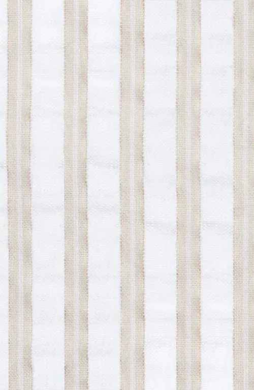 MATOUK Matteo Stripe Robe - Natural