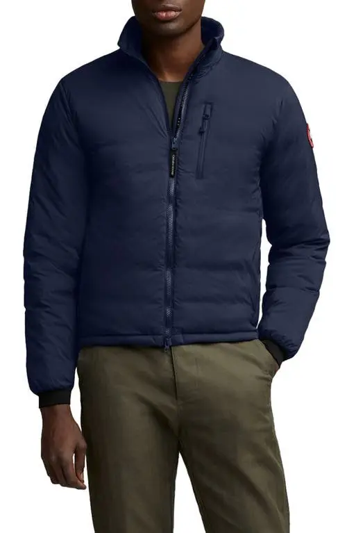 Canada Goose Lodge Packable 750 Fill Power Down Jacket - Atlantic Navy