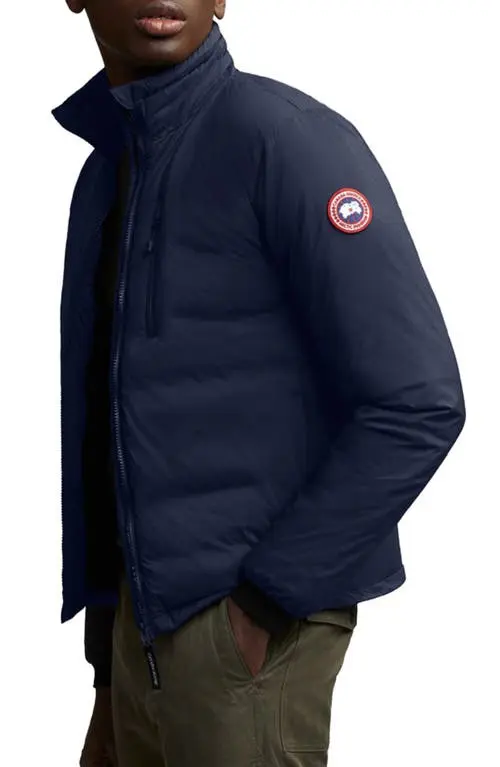 Canada Goose Lodge Packable 750 Fill Power Down Jacket - Atlantic Navy