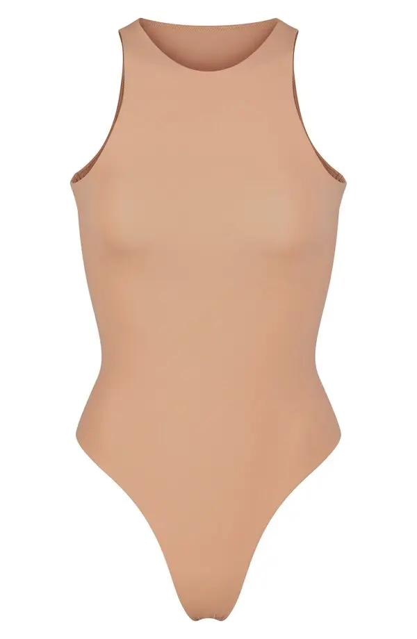 SKIMS Fits Everybody High Neck Bodysuit - Ochre