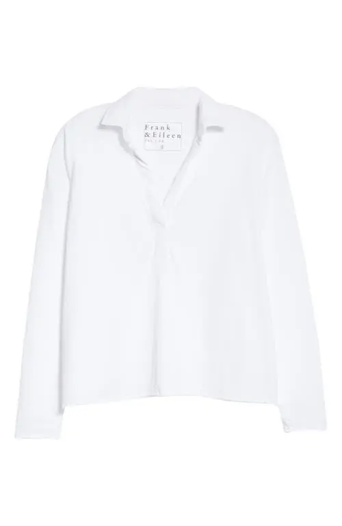Frank & Eileen Patrick Popover Henley - White