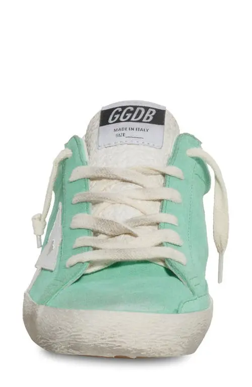 GOLDEN GOOSE Sneaker - Aquamarine/white