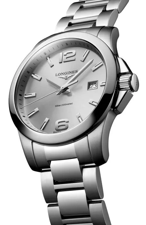 LONGINES Conquest Bracelet Watch - Silver
