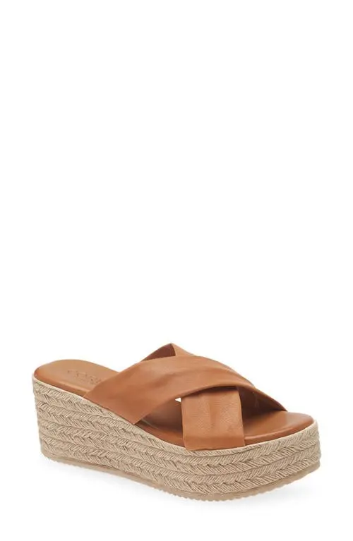 Cordani Bella Espadrille Wedge Sandal - Cuero Leather