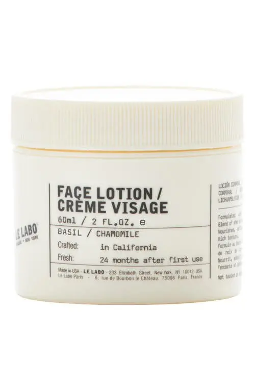 Le Labo Basil Face Lotion - No Color