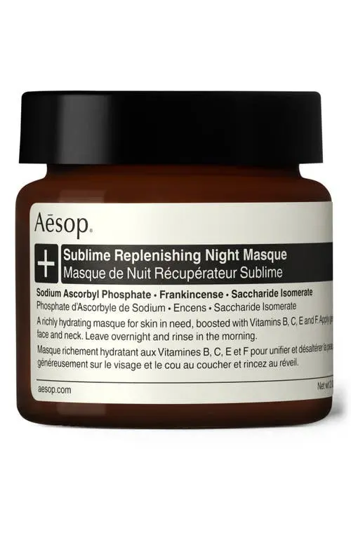 Aesop Sublime Replenishing Night Masque - No Color