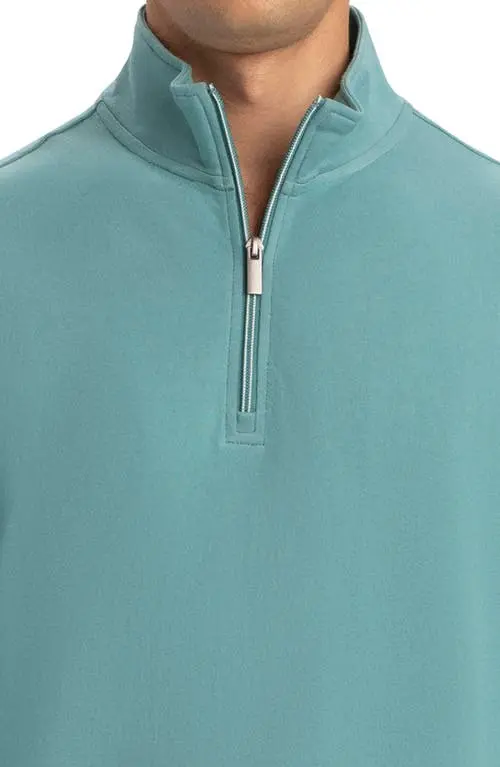 Bugatchi Cotton-blend Quarter-zip Pullover