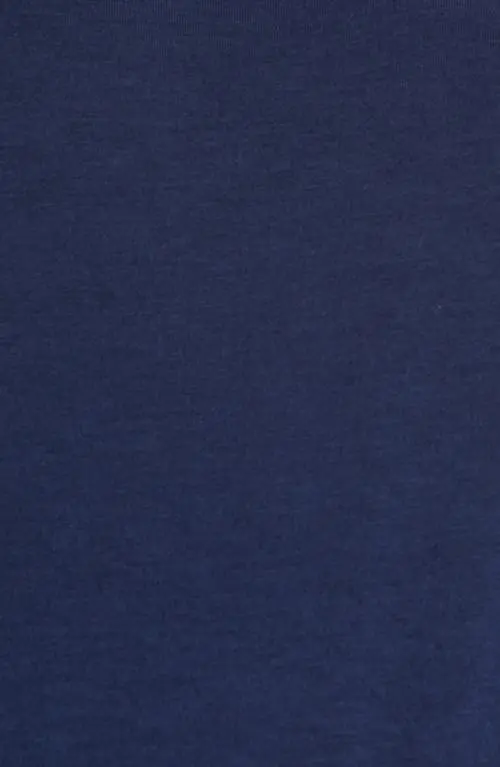 Eberjey Gisele Jersey Knit Pajama Set - Navy/ivory