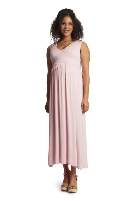 EVERLY GREY Valeria Maternity/nursing Maxi Dress