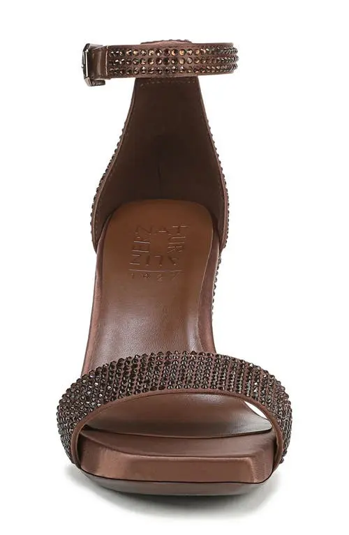 Naturalizer Joy Ankle Strap Sandal - Cocoa Brown
