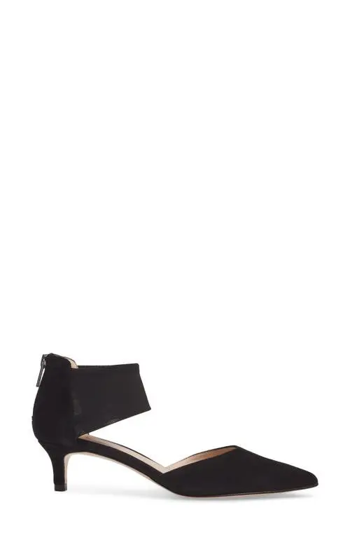 Pelle Moda Dezi Pump - Black Suede
