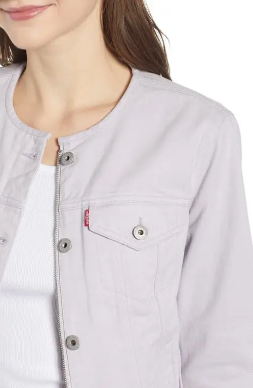 LEVI'S Collarless Denim Trucker Jacket