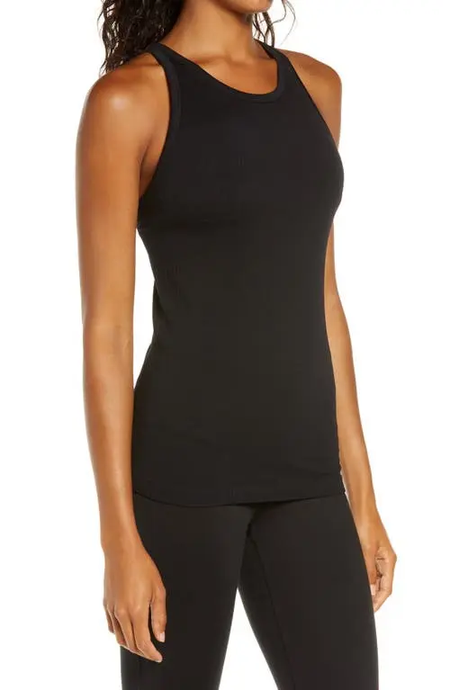 Zella Pure Seamless Ribbed Racerback Tank