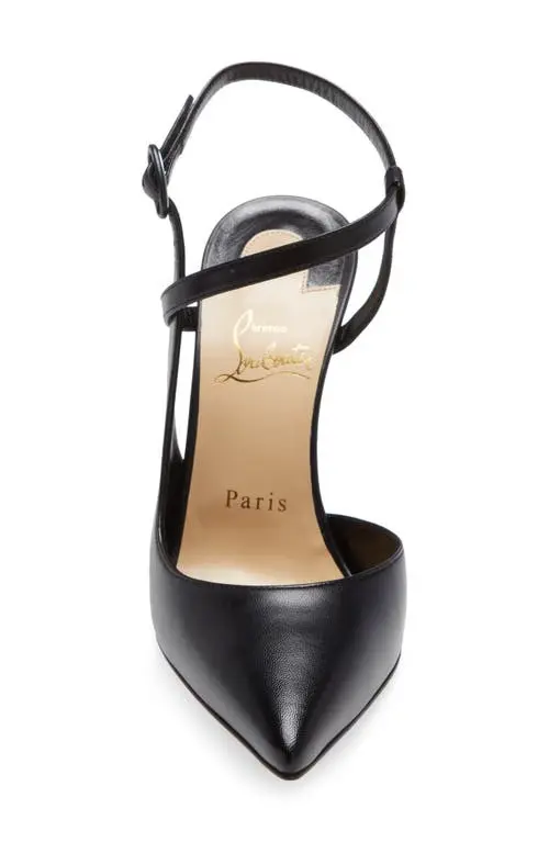 CHRISTIAN LOUBOUTIN Jenlove Ankle Strap Pumps - Bk01 Black