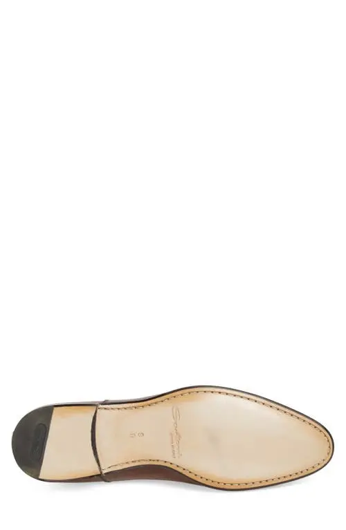 Santoni Darian Cap Toe Oxford - Brown2