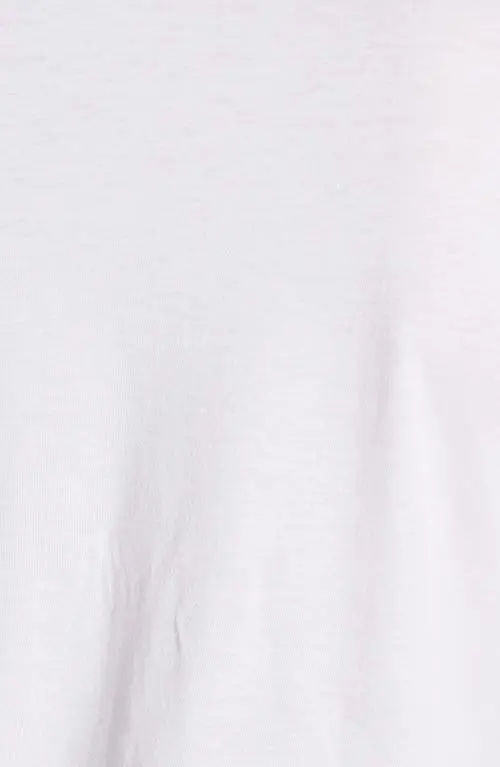 Vince Pima Cotton V-neck T-shirt - Optic White