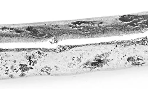 John Varvatos Distressed Silver Cuff Bracelet - Metallic Silver