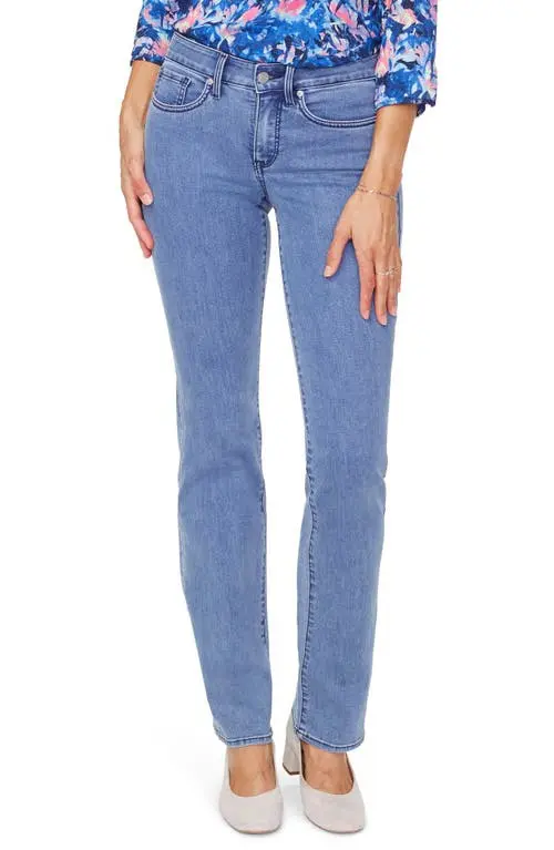 NYDJ Marilyn High Waist Straight Leg Jeans - Delray