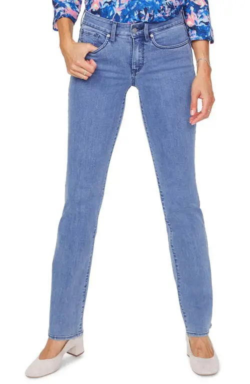 NYDJ Marilyn High Waist Straight Leg Jeans - Delray