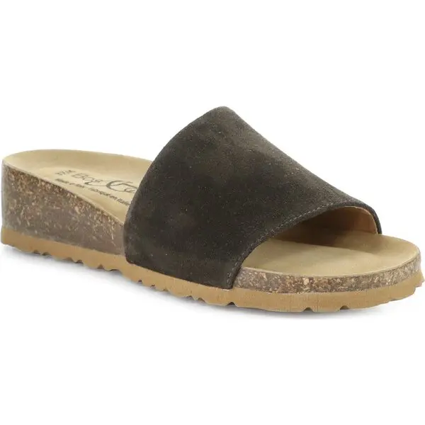 BOS. & CO. Lux Slide Sandal - Testa Di Moro