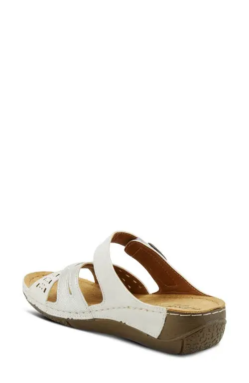 SPRING STEP SHOES Denia Slide Sandal - Sand Leather
